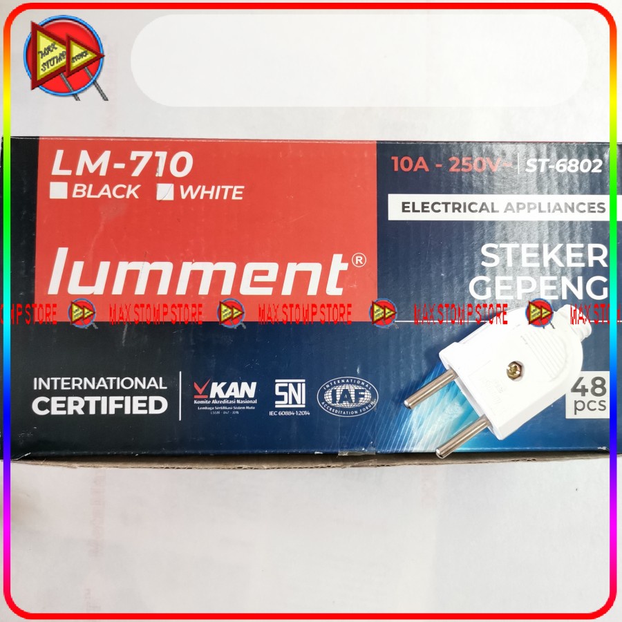 Jual Steker Fitting Colok Merek Lumment LM-710 | Shopee Indonesia