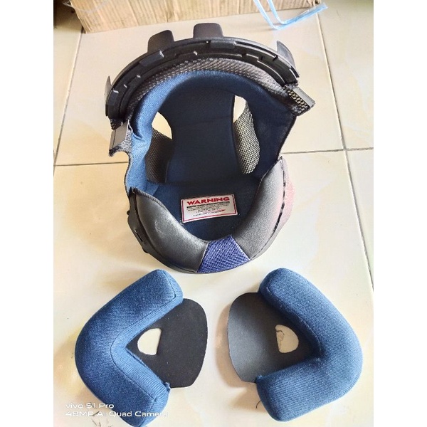 Jual Busa helm KYT jet || Busa set KYT centro jadul lawasan || KYT Centro jet kancing besi ...