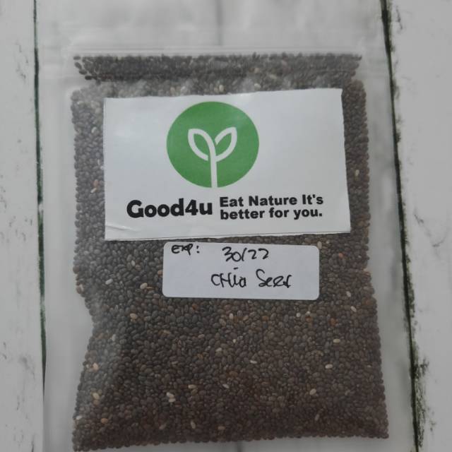 Jual Chia Seeds Organik Meksiko Pouch 80gr | Shopee Indonesia