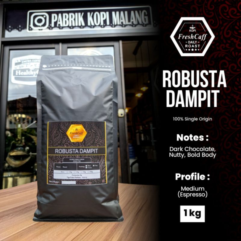 Jual Kopi Robusta Dampit Malang 1 kg - Biji Kopi Grade 1 | Shopee Indonesia