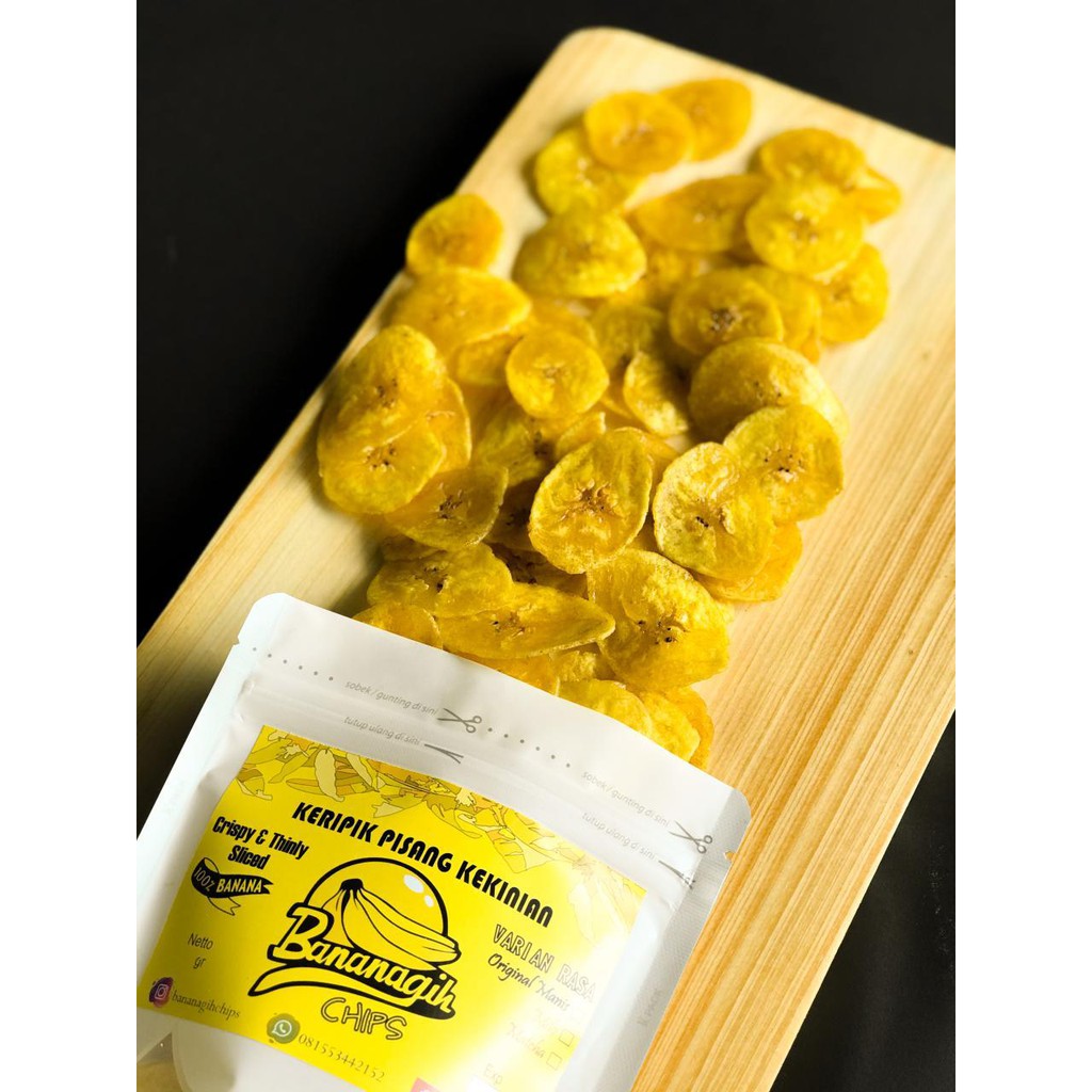 Jual Keripik Pisang Rasa Original Manis | Shopee Indonesia