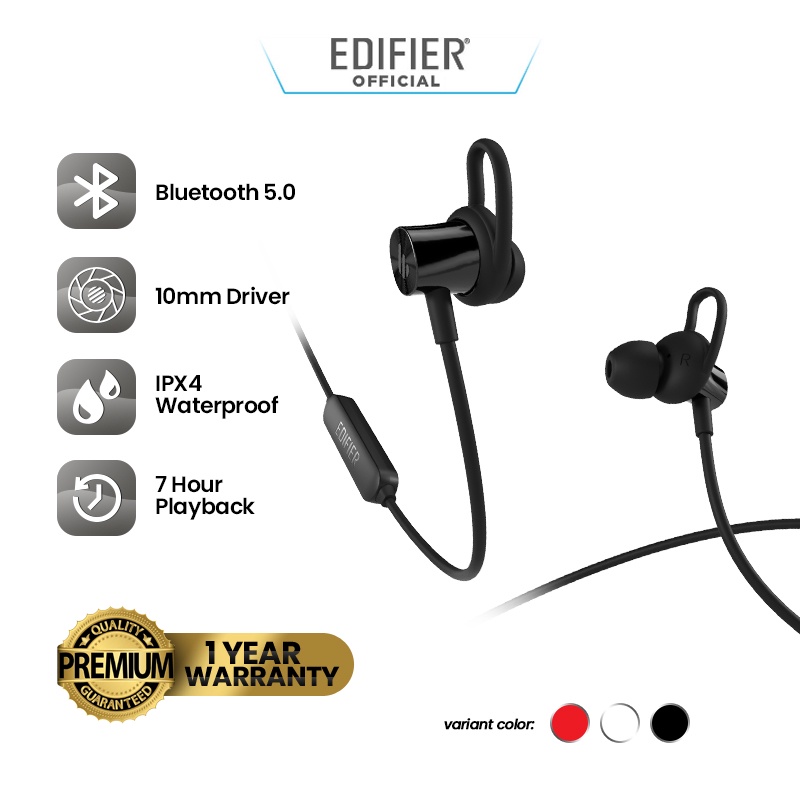 Jual Edifier Earphone Wireless Sports W200BT SE - 1 Tahun Garansi ...