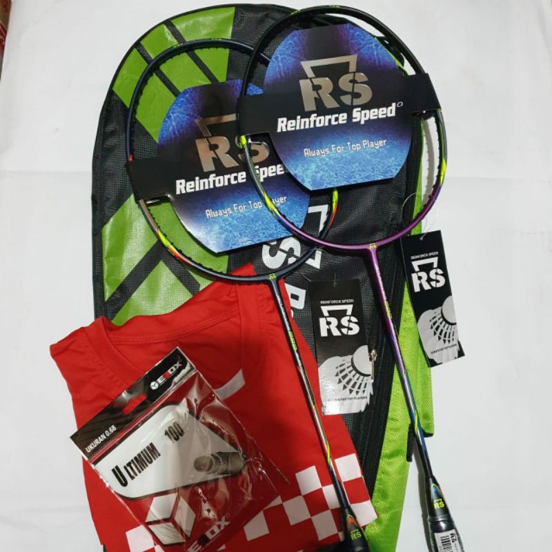 Jual [Free Pasang Senar] Raket Badminton RS Iso Power EVO 888 999 ...
