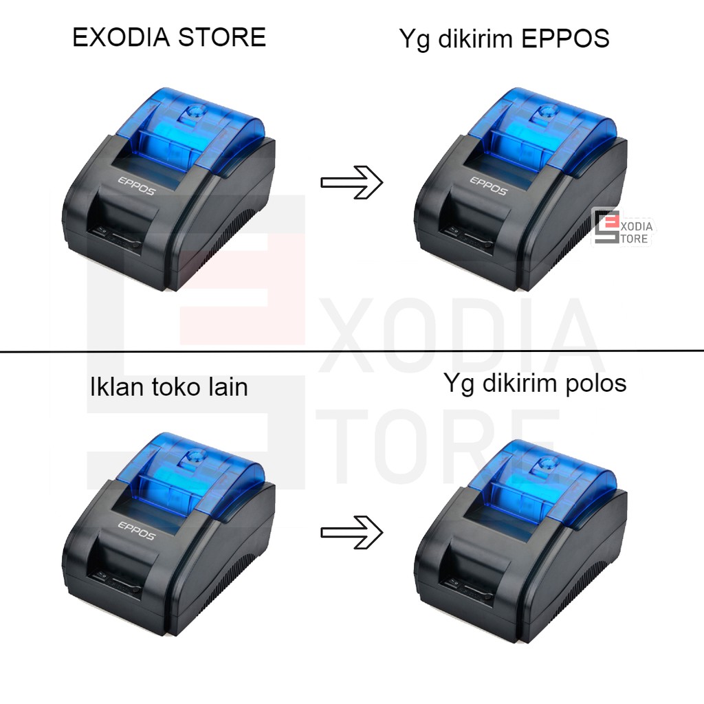 Jual Original EPPOS EP-RPP02 RPP02 RPP02N EP58M Mini Thermal Printer Bluetooth 58mm Support ...