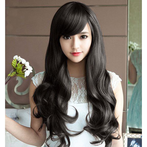 Jual Rambut Palsu Warna Natural/Wig Full Lace Fashion Wanita Korea ...