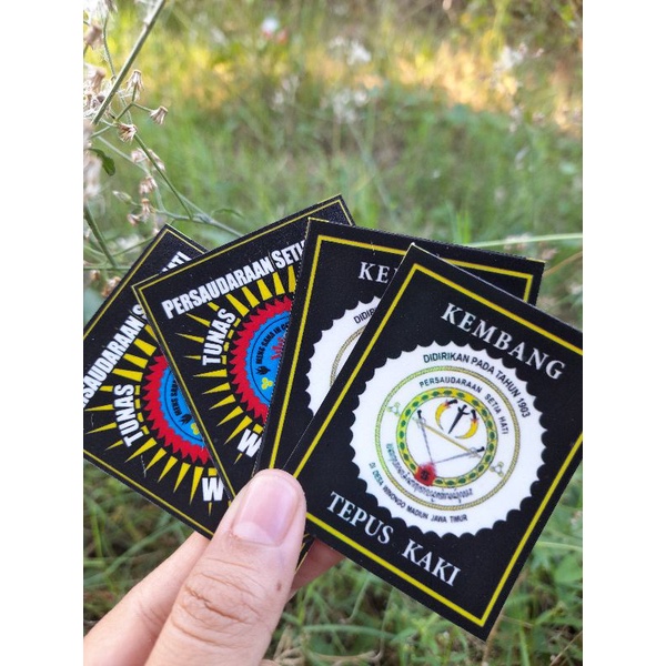Jual STIKER PERGURUAN PSHW /WINONGO / PENCAK SILAT LAPISAN KULIT JERUK ...