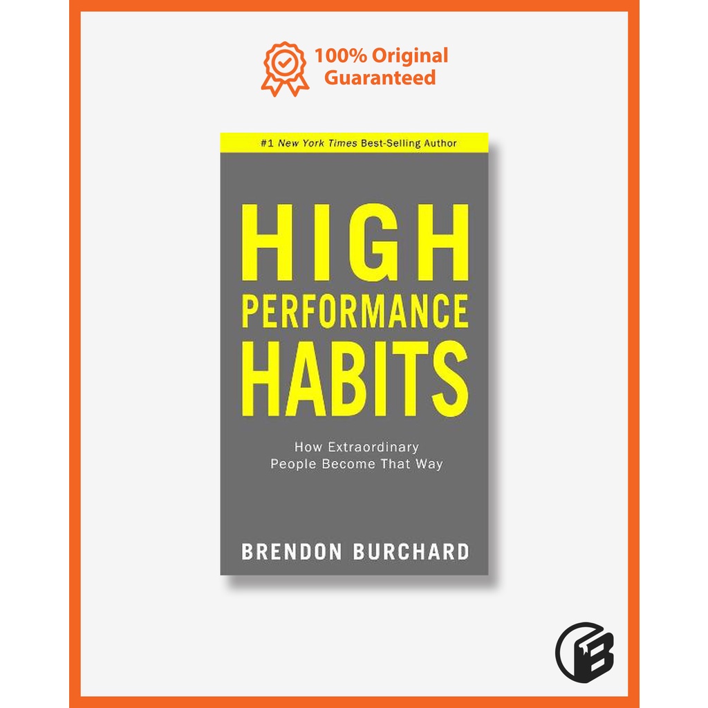 Jual Buku Import High Performance Habits by Brendon Burchard (Original ...