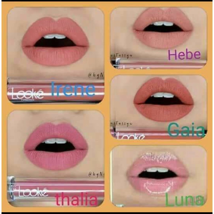 Jual LOOKE HOLY LIP CREAM MATTE ORIGINAL NASA | Shopee Indonesia