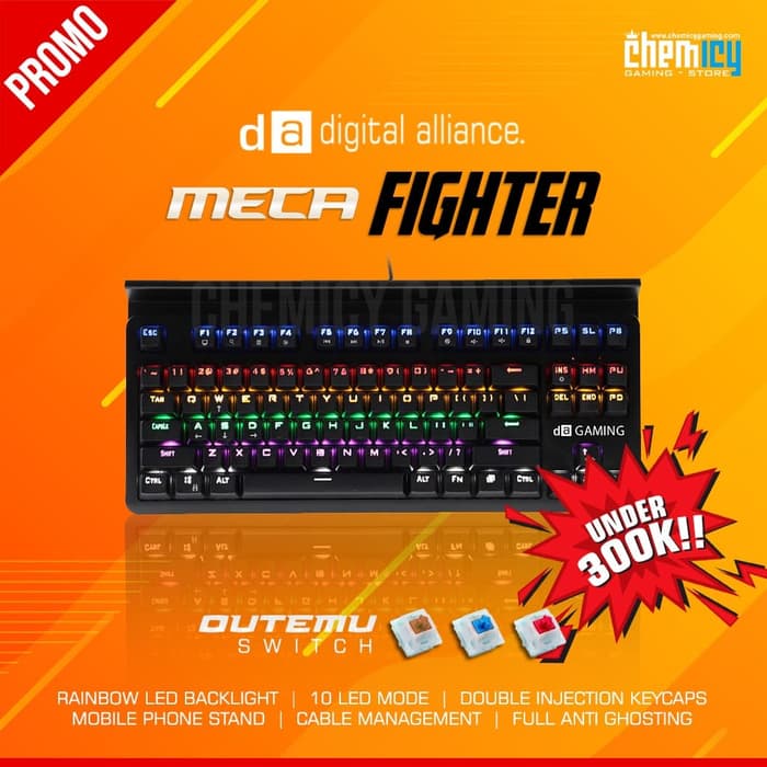 Jual Digital Alliance Meca Fighter Tkl Rainbow Mechanical Gaming ...