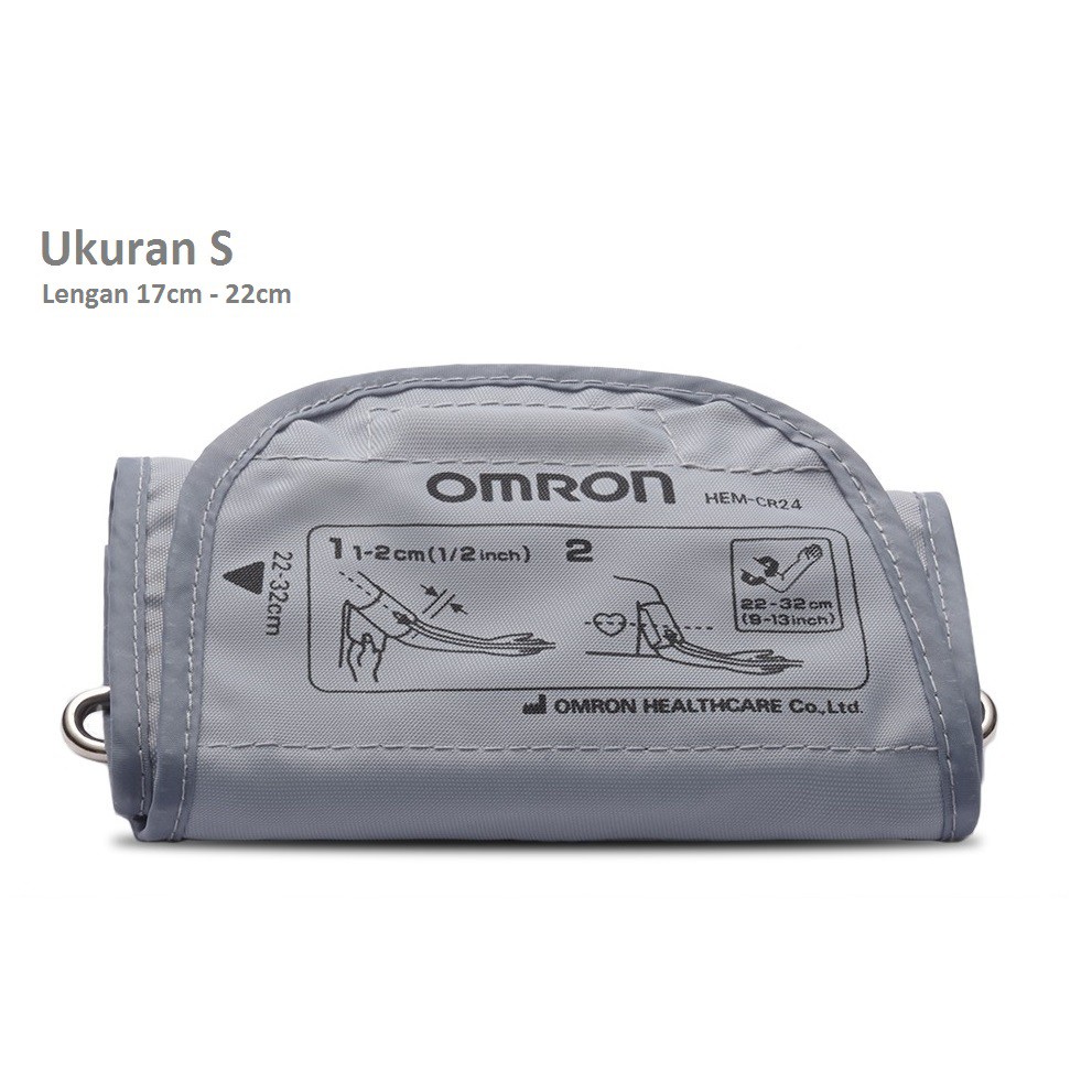 Jual OMRON CUFF / MANSET TENSIMETER TENSI DIGITAL Ukuran S untuk ...