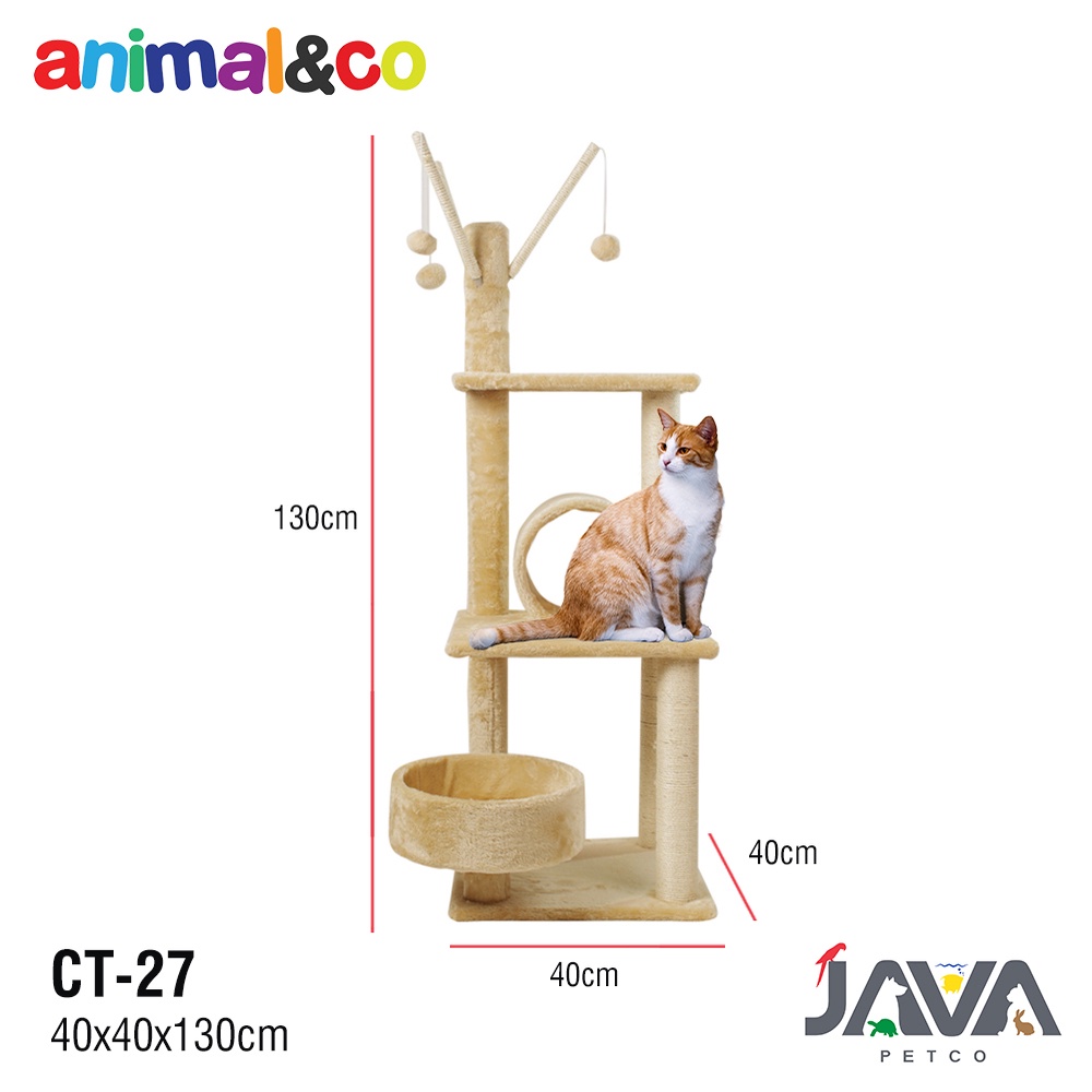 Jual AnimalnCo Cat Condo Cat Tree Import Rumah Kucing Tingkat CT-27 ...