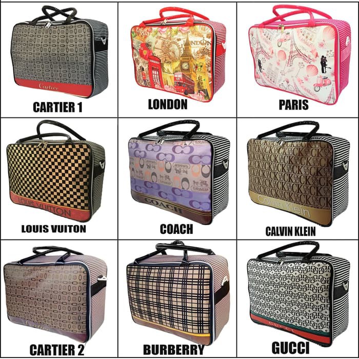 Jual TAS TRAVEL / TAS KOPER BESAR ANAK KARAKTER MOTIF LV CK GUCI ...