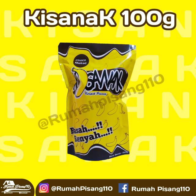 Jual Kisanak (Keripik Pisang) Big 100g | Shopee Indonesia