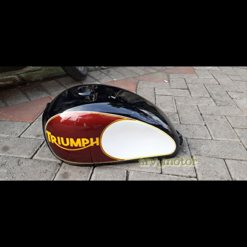 Jual tangki custom japstyle royal enfield karet | Shopee Indonesia