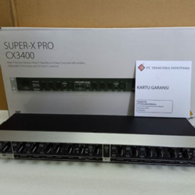 Jual CROSSOVER BEHRINGER CX3400 MULTI EFFECT PROCESSOR CX 3400 ORIGINAL ...