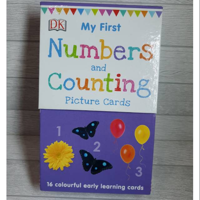Jual PICTURE CARDS - MY FIRST NUMBERS AND COUNTING | Shopee Indonesia