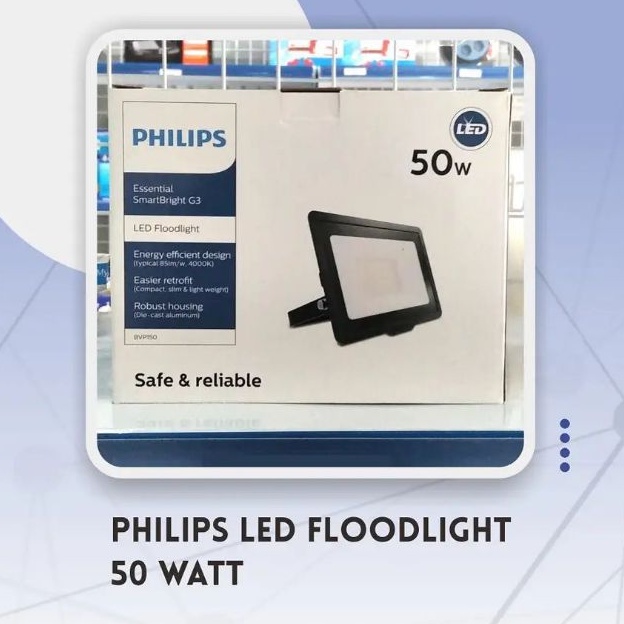 Jual PHILIPS LED FLOODLIGHT LAMPU SOROT 50 WATT | Shopee Indonesia