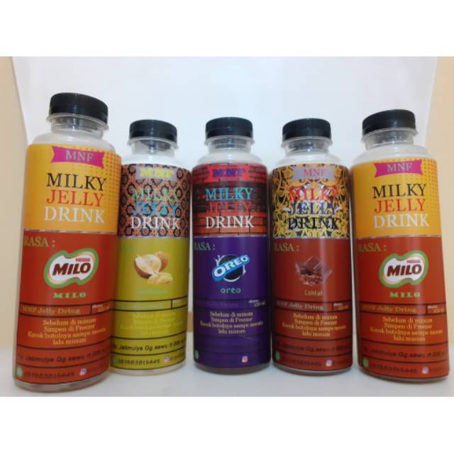 Jual MNF Milky Jelly Dring ( Rasa Milo) | Shopee Indonesia
