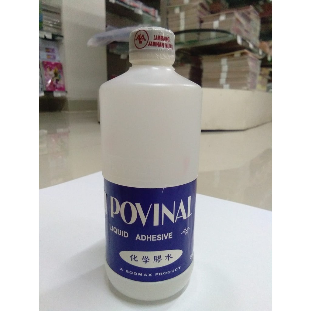 Jual POVINAL LEM BESAR 500 ML | Shopee Indonesia