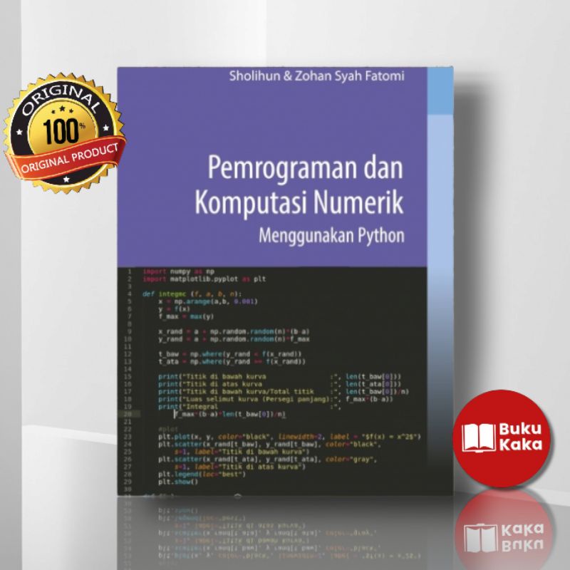 Jual BUKU Pemrograman dan Komputasi Numerik Menggunakan Python | Shopee Indonesia