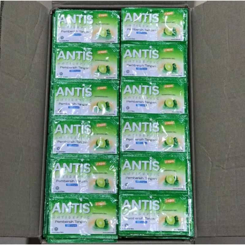 Jual ANTIS sachet GEL 1 renceng | Shopee Indonesia
