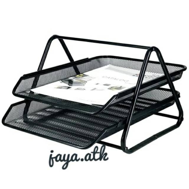 Jual ELEVATED TRAY RAK DOKUMEN KERTAS 2 SUSUN LETTER TRAY PAPER TRAY 2 ...