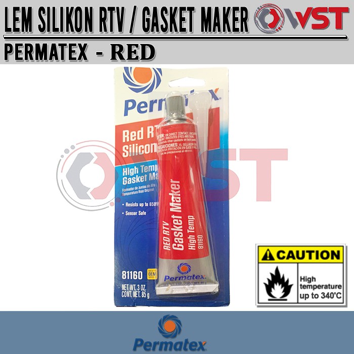 Jual Lem Silicon Permatex Red 85 Gr | Shopee Indonesia