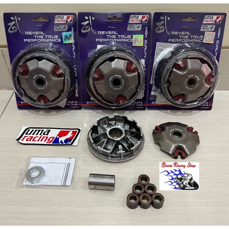 Jual Pulley Kit CVT Rumah Roller Set Uma Racing Yamaha Mio Karbu Mio Soul ORIGINAL | Shopee ...
