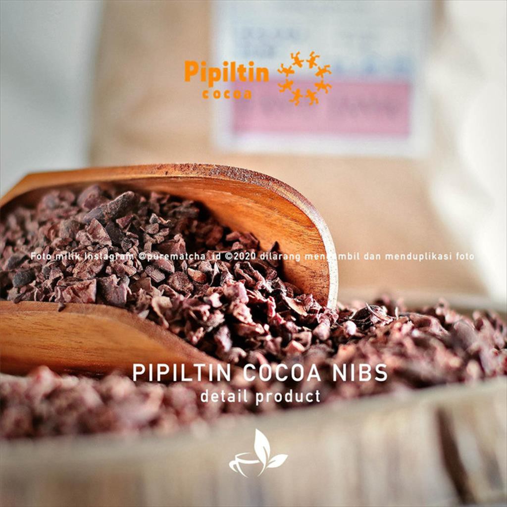 Jual Pipiltin Cocoa NIBS FLORES 1kg Raw Cacao Nibs Kakao Biji Cokelat ...