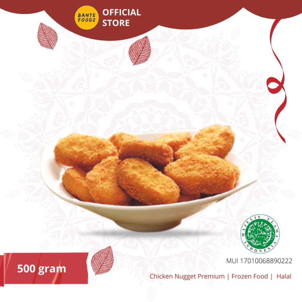 Jual Nugget Ayam Frozen Food / Chicken Nugget Premium 500 g | Shopee ...