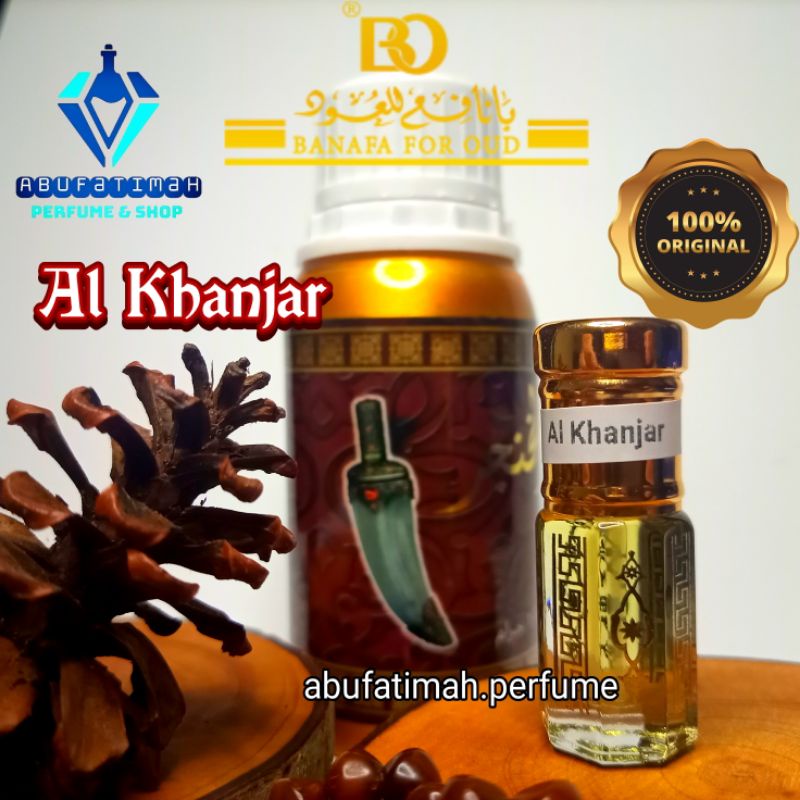 Jual Parfum Al Khanjar original Banafa for Oud | Shopee Indonesia