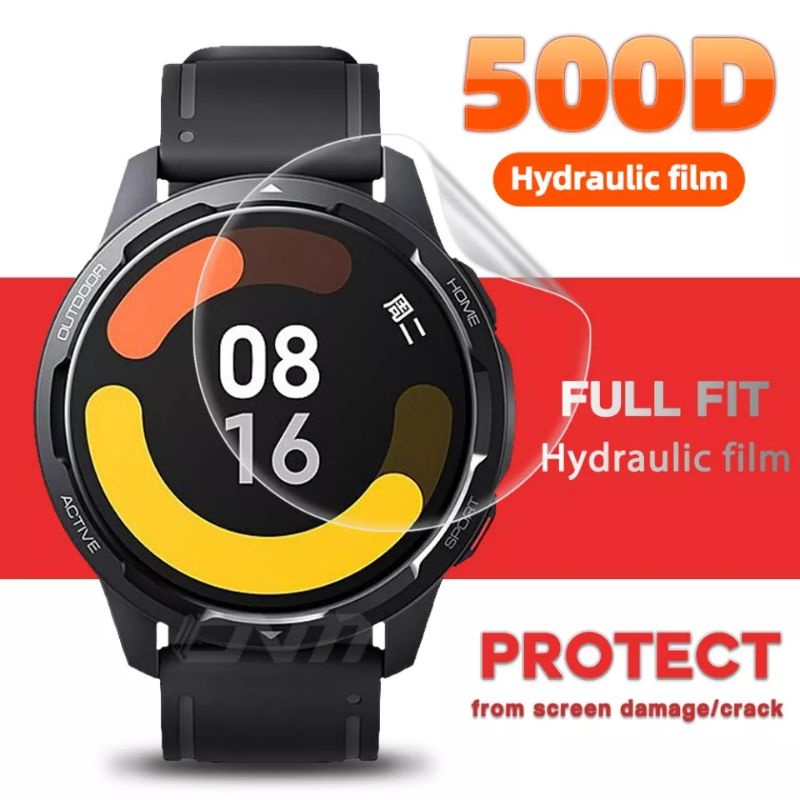 Jual Hydrogel Screen Protector for Xiaomi Watch S1 / Watch S1 Active ...