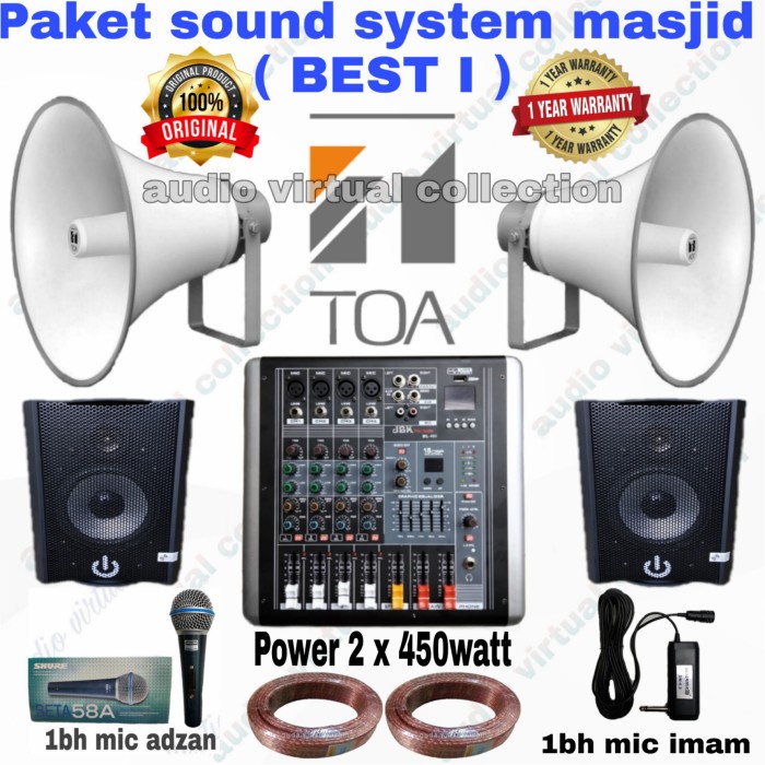 Jual Paket Sound system' Masjid ( BEST I ) | Shopee Indonesia
