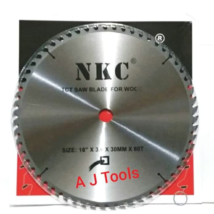 Jual MATA GERGAJI KAYU NKC / CIRCULAR SAW 16" inch x 60T MERK NKC ...
