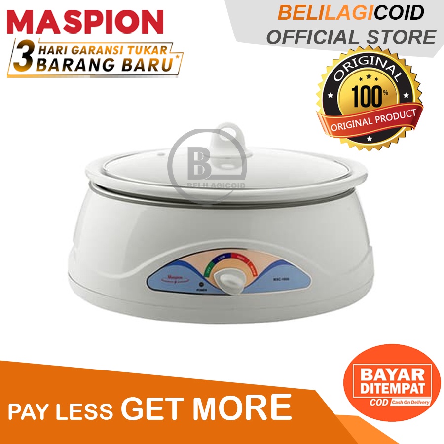 Jual Maspion Electric Slow Cooker MSC 1860 / Alat Pemasak Lambat - 6L ...