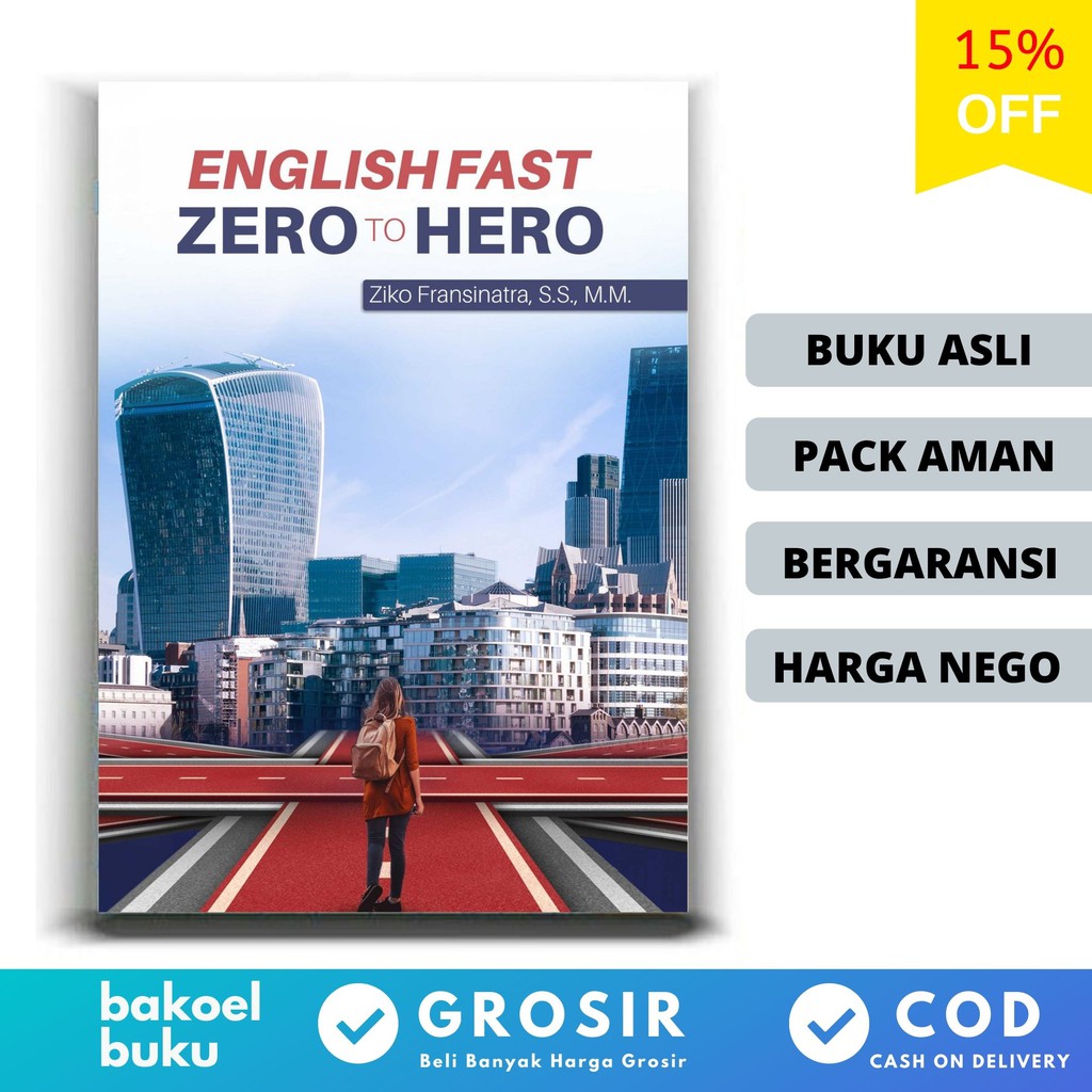 Jual Buku English Fast Zero To Hero - Ziko Fransinatra - Buku Asli | Shopee Indonesia