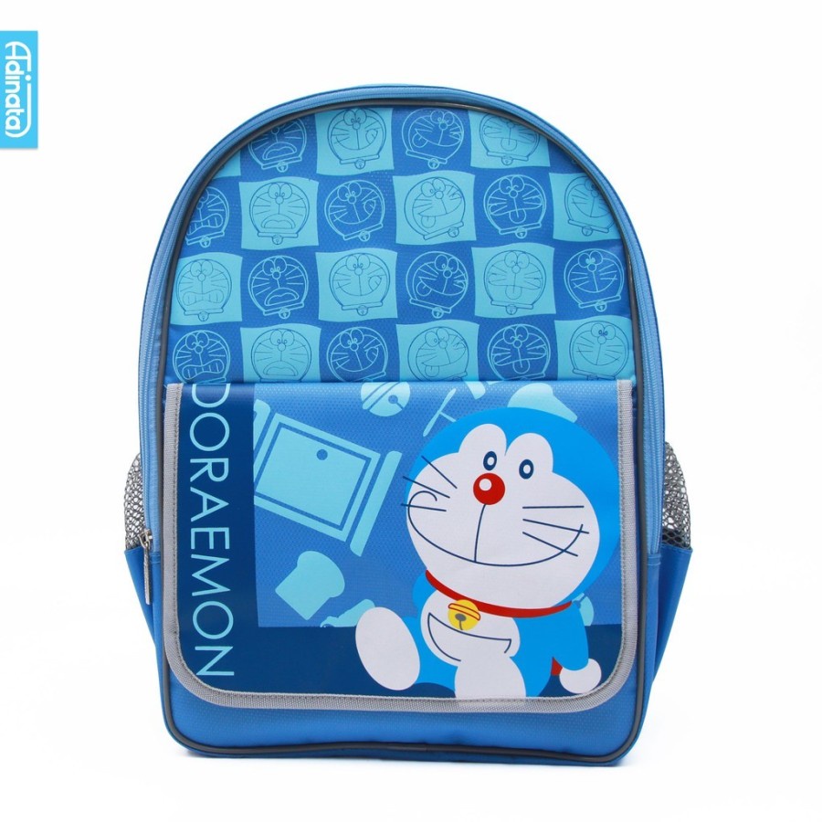 Jual Tas Sekolah Anak Adinata 0262 Doraemon Fun Double Biru [L] - Light ...