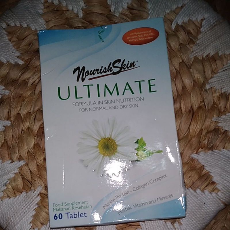 Jual NOURISH SKIN ULTIMATE 60 tablet TERMURAH!!! | Shopee Indonesia