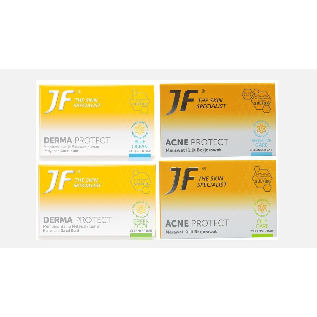 Jual JF Sulfur Soap All Variant-Sabun mandi batang JF Sulfur | Shopee ...