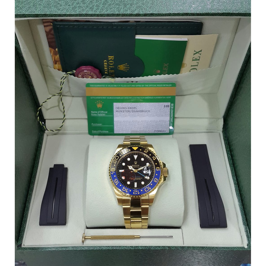 Jual Rolex gmt master II-Automatic-Shappire-Water Resistant-Stainless ...