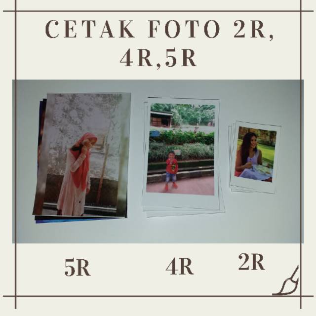 Jual Cetak Foto 2R , 4R, 5R Ala Polaroid atau Full | Shopee Indonesia