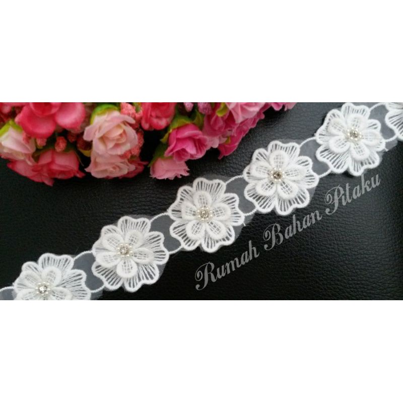 Jual (AB-23) APLIKASI BROKAT BUNGA, HARGA per-BIJI (1BUNGA) | Shopee ...