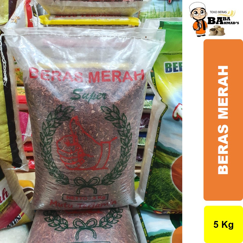 Jual BERAS MERAH ORGANIK -3KG/ 5 KG/10KG/15KG/20KG | Shopee Indonesia