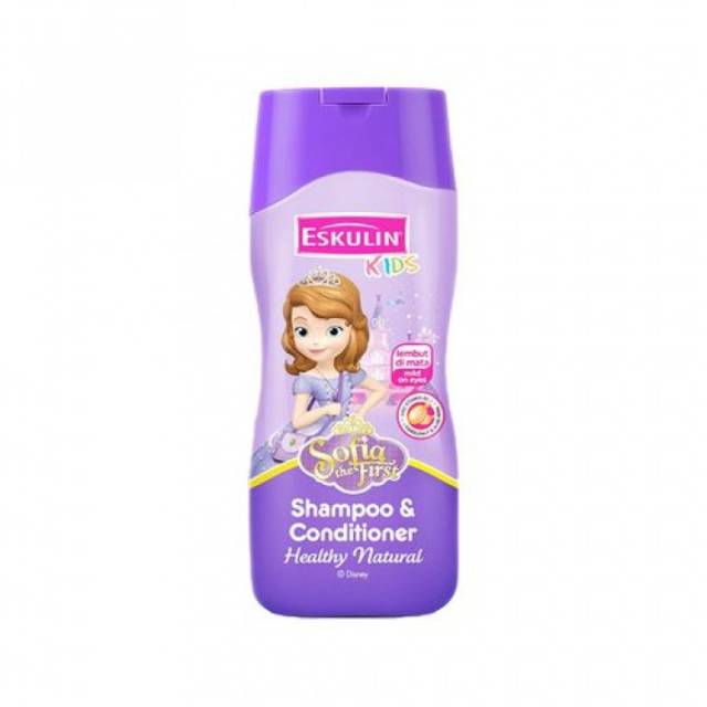 Jual Eskulin Kids Shampoo & Conditioner Healthy Natural 200 ml | Shopee ...