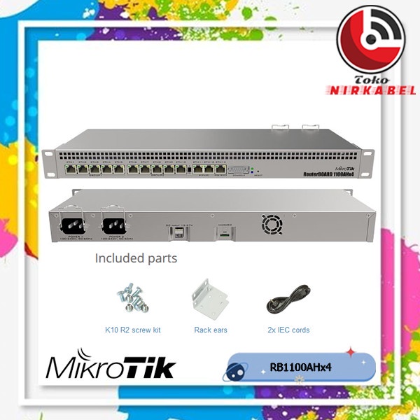 Jual MikroTik RB1100x4 RB1100AHx4 RB 1100 AHx4 | Shopee Indonesia