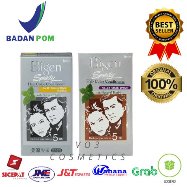 Jual Semir Rambut / Pewarna Rambut BIGEN SPEEDY Hair Colour 100% ...