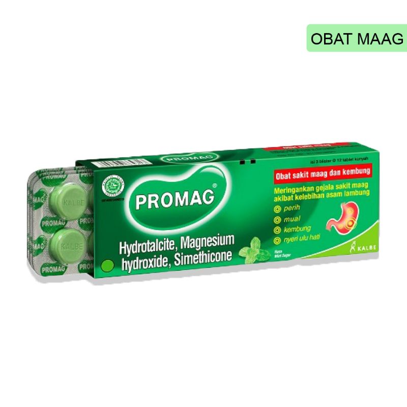 Jual Promag Obat Maag 10 Tablet | Shopee Indonesia