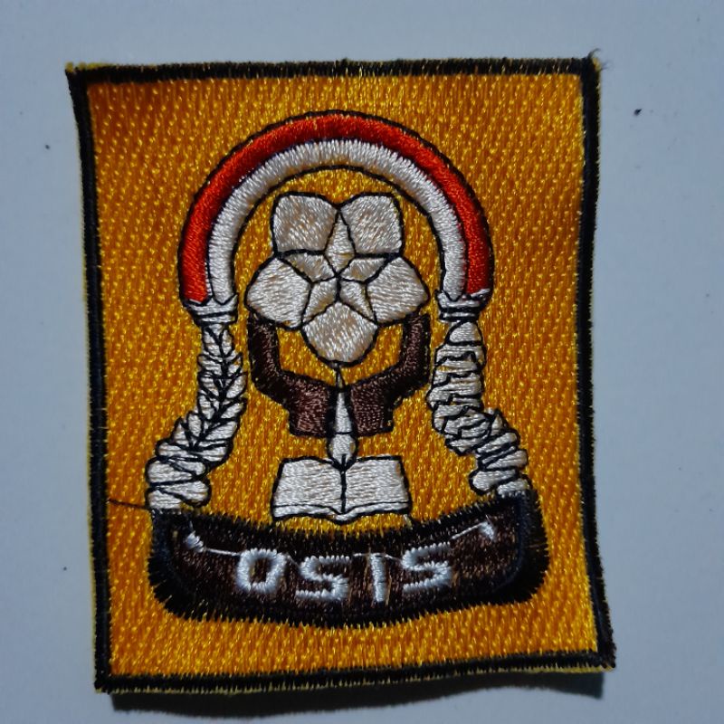 Jual (SIAP DIKIRIM)Bet osis -Badge sma-badge smp- badge sd bordir-badge ...