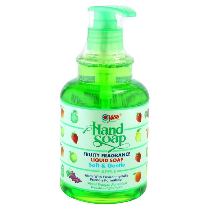 Jual Yuri Hand Soap Apple Pump/Sabun Cuci Tangan Botol 410 ml | Shopee ...