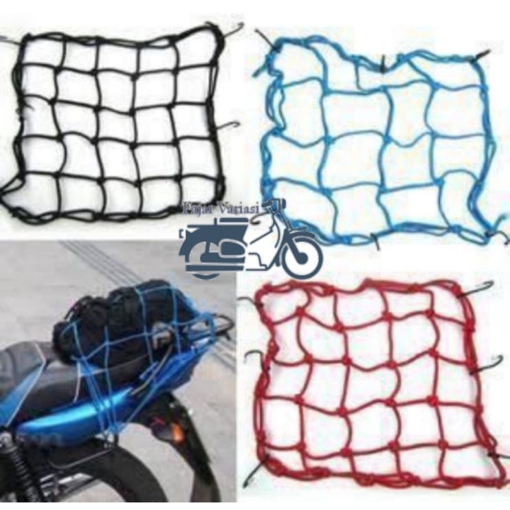 Jual Jaring Helm Motor Moto Tali Jala Jok Pengikat Ikat Helem dan ...